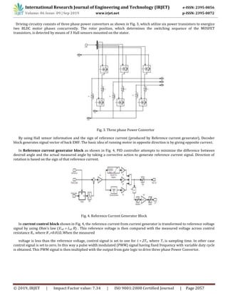 IRJET- Modeling and Control of Three Phase BLDC Motor using PID and Fuzzy Logic Controller | PDF