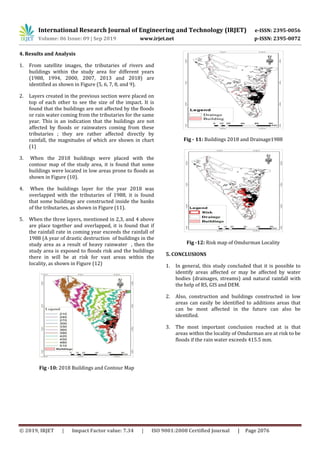 IRJET- Study of Floods Risks using Remote Sensing and Geographic ...