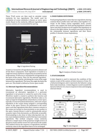 IRJET- Recipe Recommendation System using Machine Learning Models | PDF