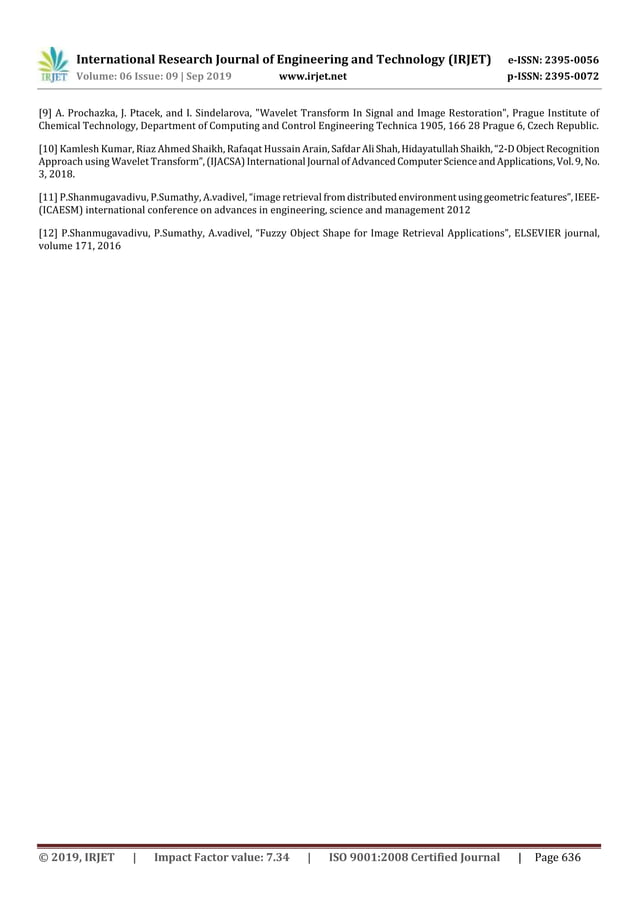 Irjet Shape Based Image Classification Using Geometric ­properties Pdf