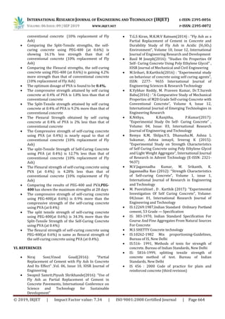 IRJET- An Experimental Study on Mechanical Properties of M25 Grade Self ...