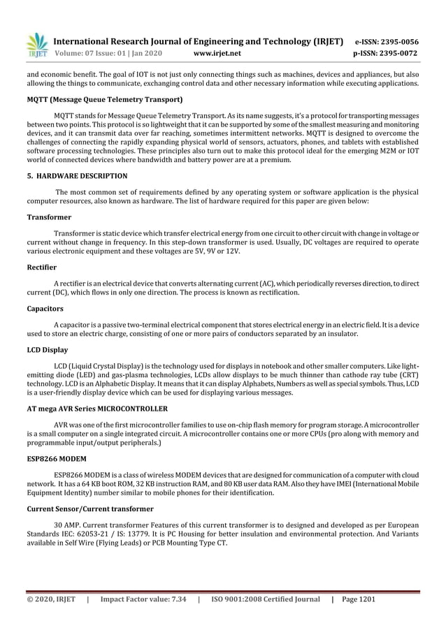 Irjet Fault Detection Classification And Location Using Gps System Pdf