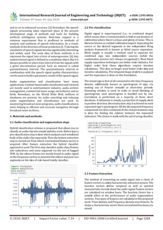 IRJET- Segmentation in Digital Signal Processing | PDF