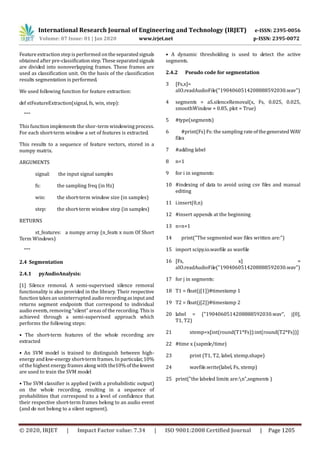 IRJET- Segmentation in Digital Signal Processing | PDF