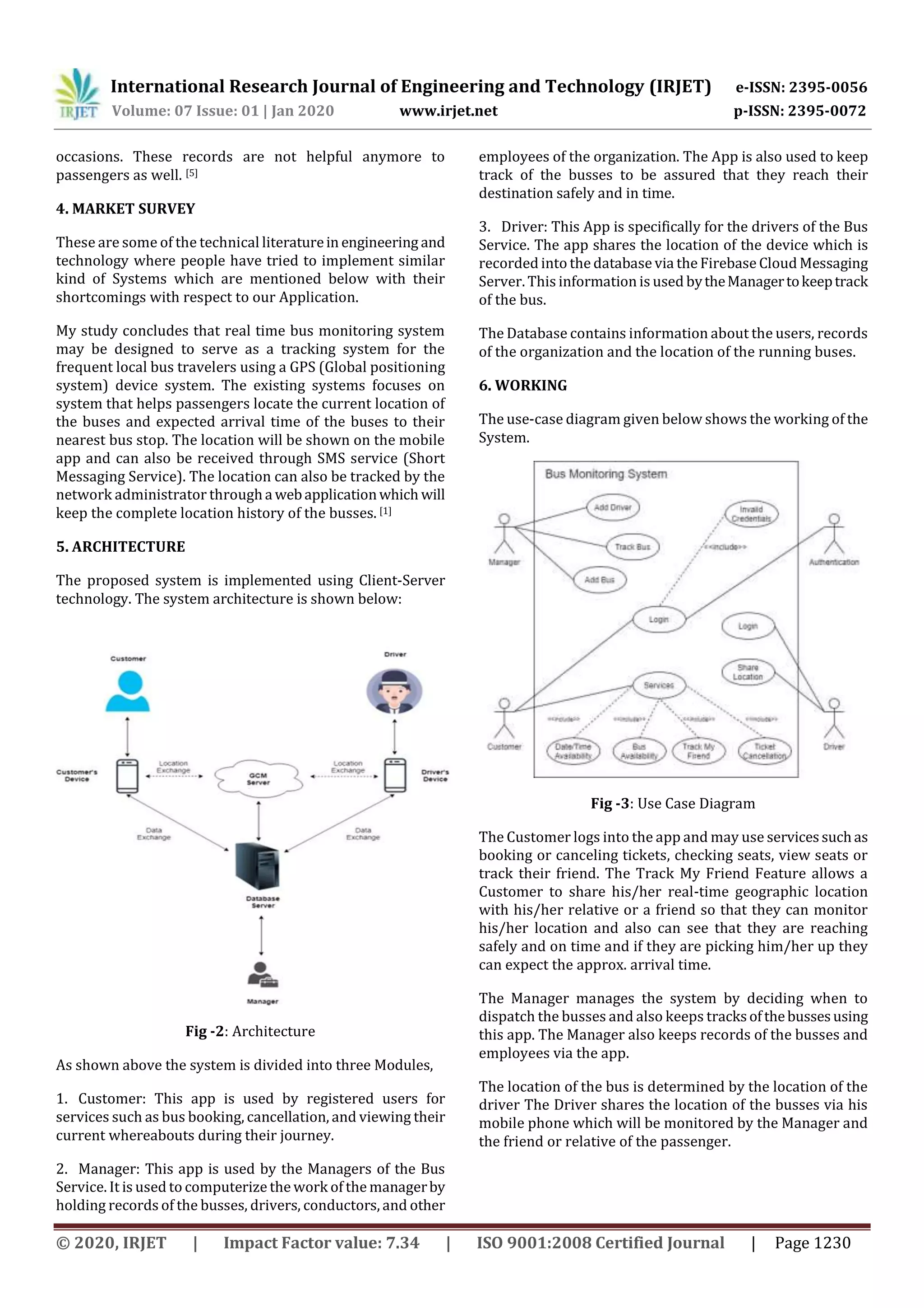 IRJET- Real Time Transport Tracking and Management System using Google API | PDF | Operating ...
