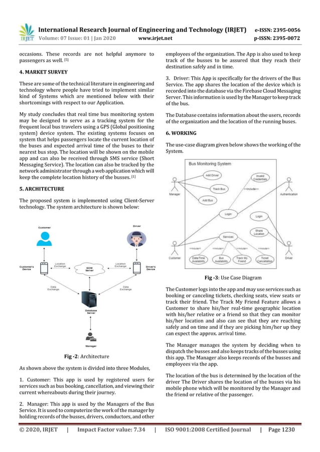 IRJET- Real Time Transport Tracking and Management System using Google API | PDF | Operating ...