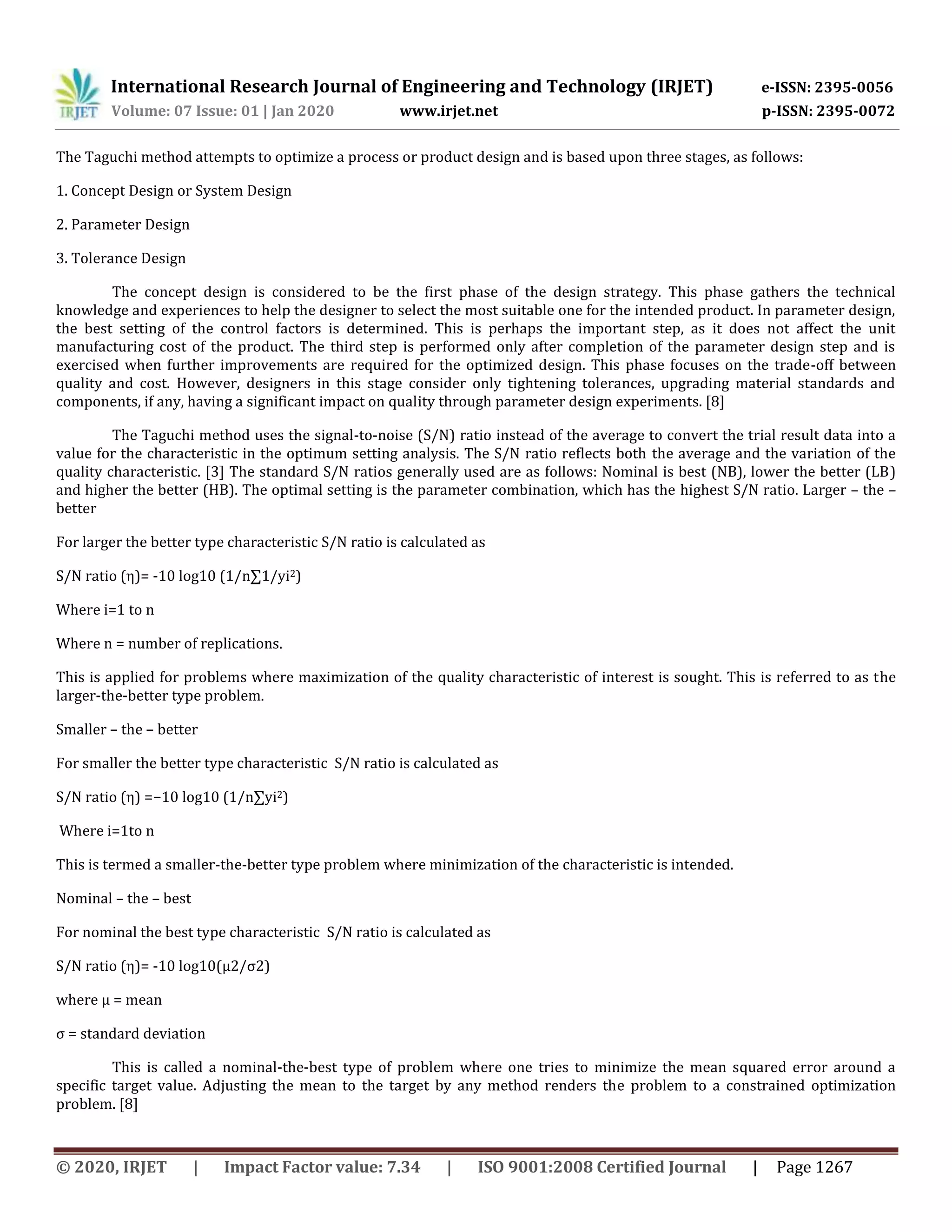 Irjet Optimization Of Plastic Injection Molding Pdf