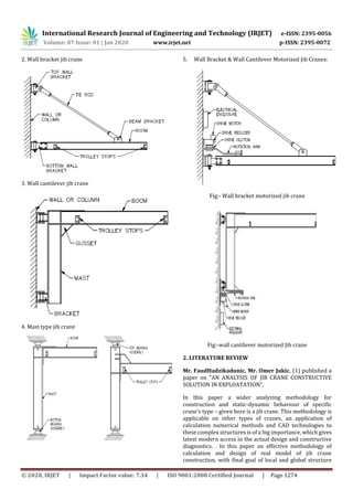 IRJET- Design and Optimization of Jib Crane Boom | PDF