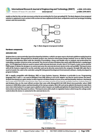 IRJET- Detection of Fire and Gas using Arduino and Bluetooth Module | PDF