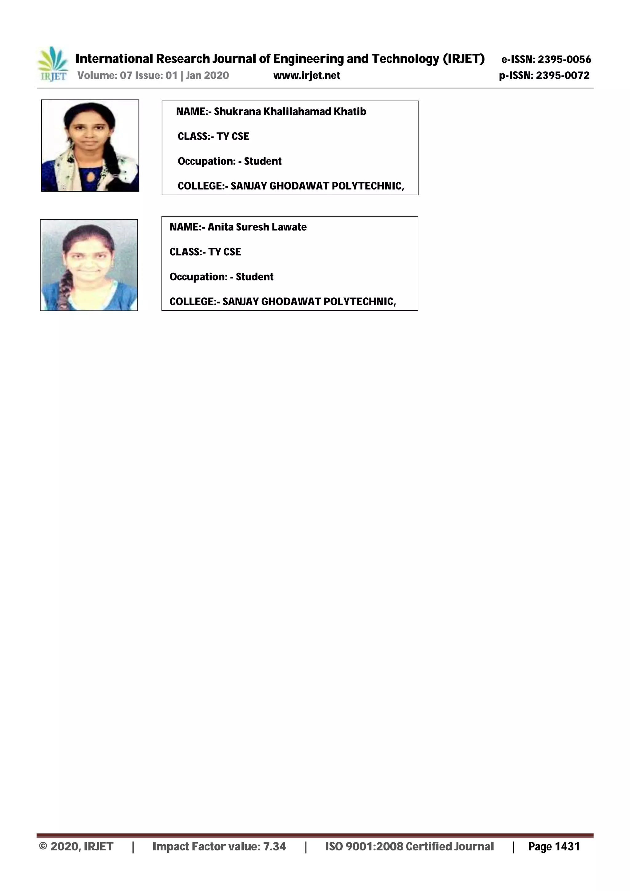 IRJET- Energy Meter Reading over Internet | PDF | Internet of Things ...