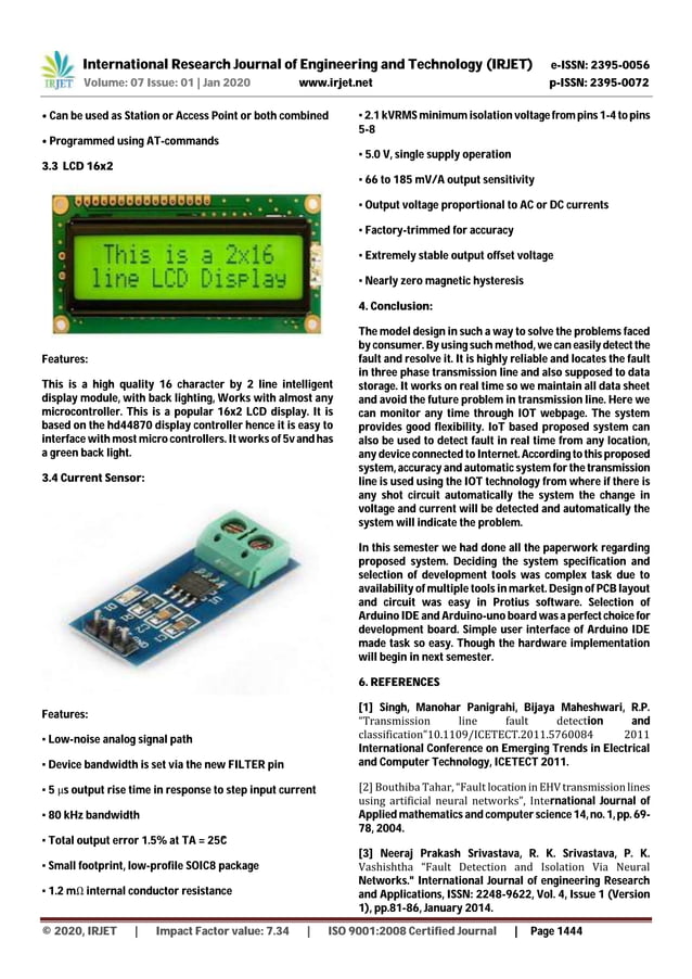 IRJET- Arduino based Smart Grid Power Monitoring and Control by using IoT | PDF | Internet of ...