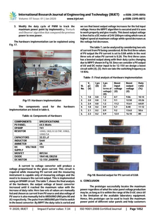 IRJET- Arduino UNO Controlled DC Weaving Machine Powered by Solar ...