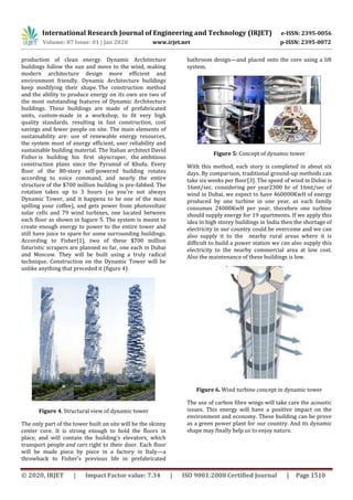 IRJET- Sustainability in Architecture: Dynamic Buildings, “The Future of India” | PDF | Civil ...