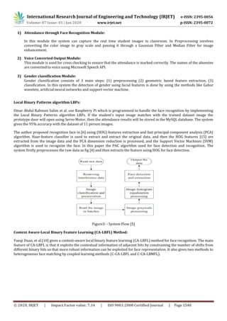 IRJET- Smart Classroom Attendance System: Survey | PDF