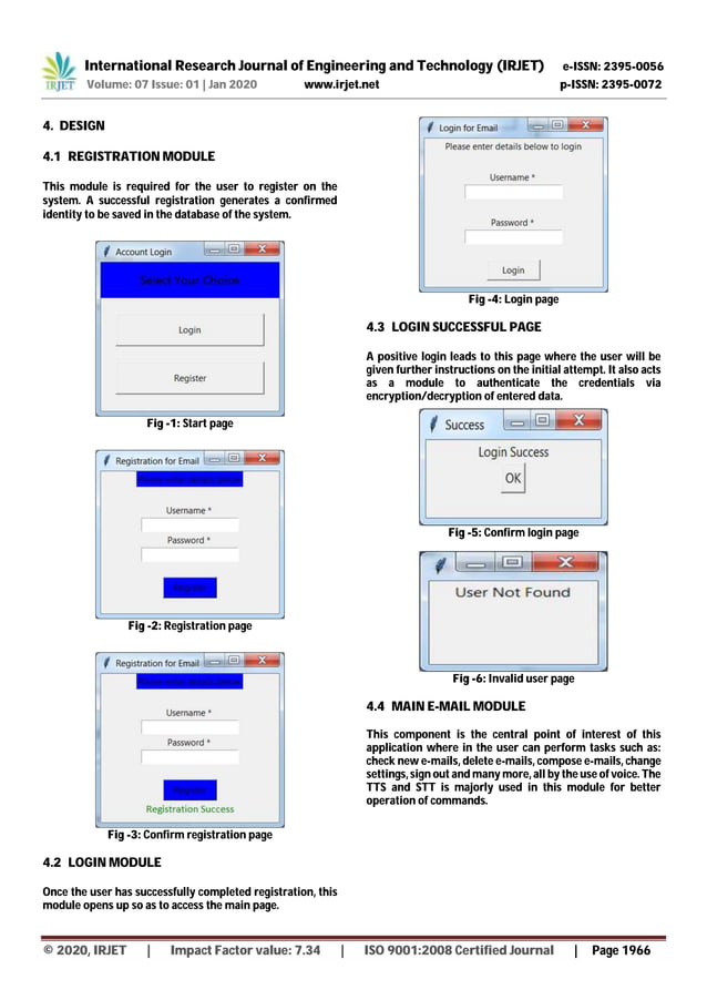 IRJET- Voice based E-Mail for the Blind | PDF