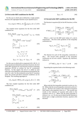IRJET- Analytic Evaluation of the Head Injury Criterion (HIC) within the Framework of ...
