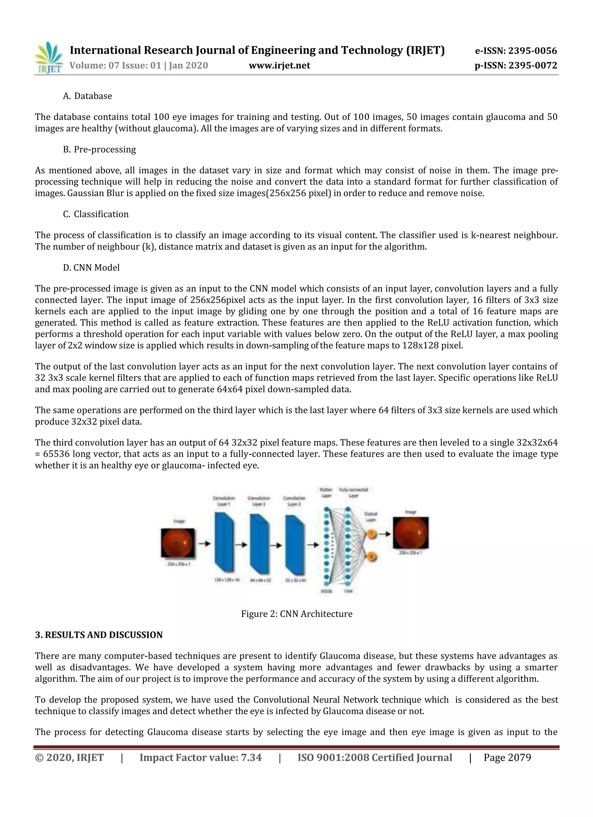 Irjet Glaucoma Detection Using Convolutional Neural Network Pdf
