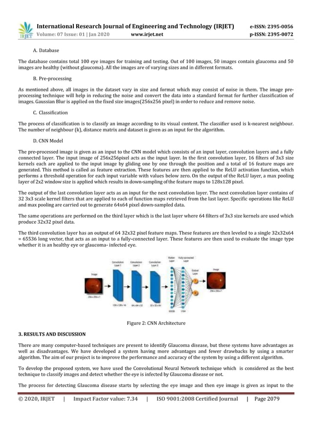 IRJET- Glaucoma Detection using Convolutional Neural Network | PDF