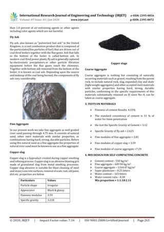 IRJET- An Experimental Study on High Strength Self-Compaction Concrete ...