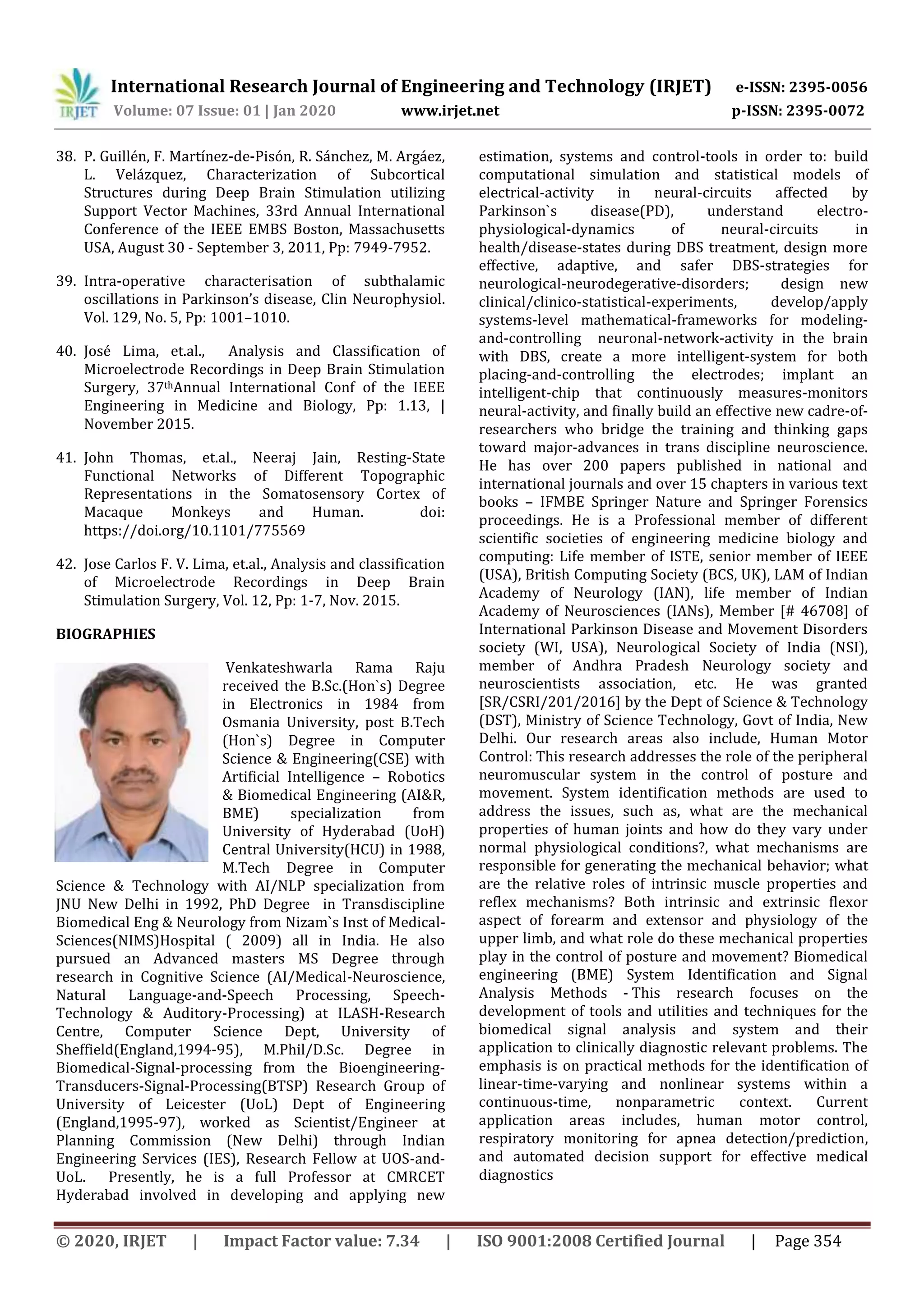 IRJET- Precision of Lead-Point with Support Vector Machine based ...