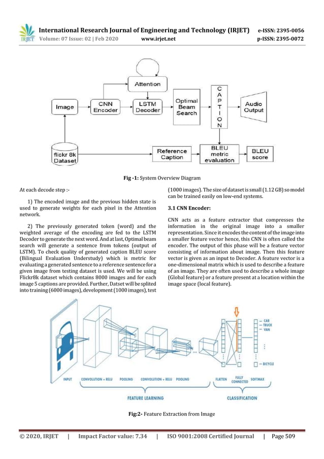 IRJET- Image Caption Generation System using Neural Network with Attention Mechanism | PDF