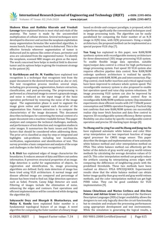 IRJET - Simulation of Colour Image Processing Techniques on VHDL | PDF