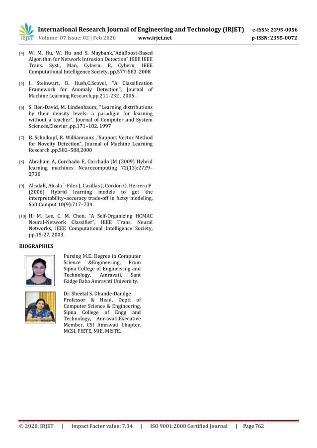 Irjet Intrusion Detection Using Ip Binding In Real Network Pdf