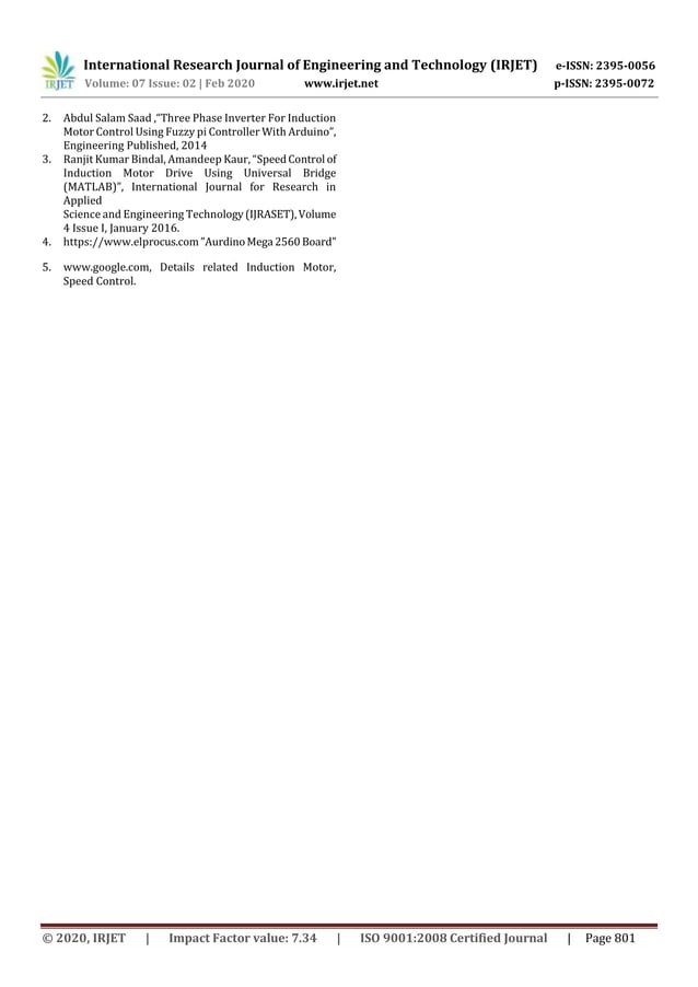 IRJET- Control Strategy of Induction Motor Drive by using Universal Controller and it’s an ...