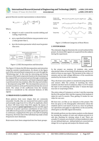 IRJET- Disentangling Brain Activity from EEG Data using Logistic Regression, XGBOOST, RNN and ...