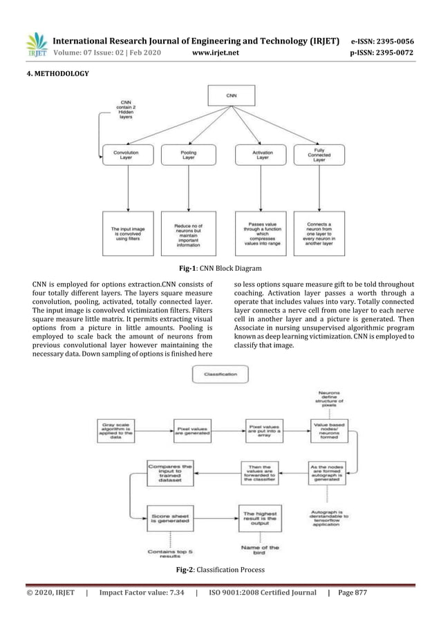 IRJET- Bird Species Identification using Image Mining & CNN Algorithm | PDF