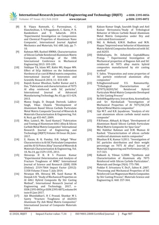 IRJET - An Investigation of the Mechanical and Tribological Properties of Aluminium Alloy Series ...