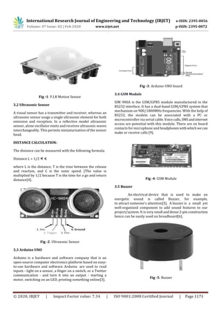 IRJET- Intruder Detection Security System | PDF | Home Security | Home & Garden