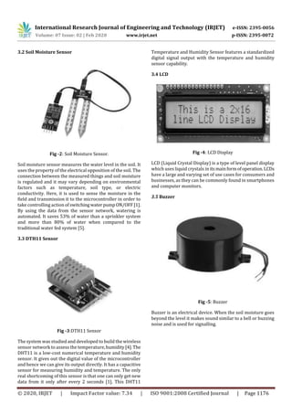 IRJET- Automated Irrigation System using IoT | PDF