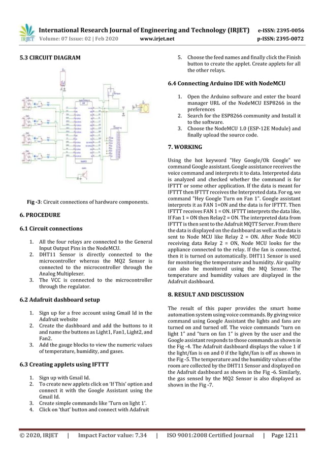 IRJET- Voice-Activated Home Automation using NodeMCU | PDF