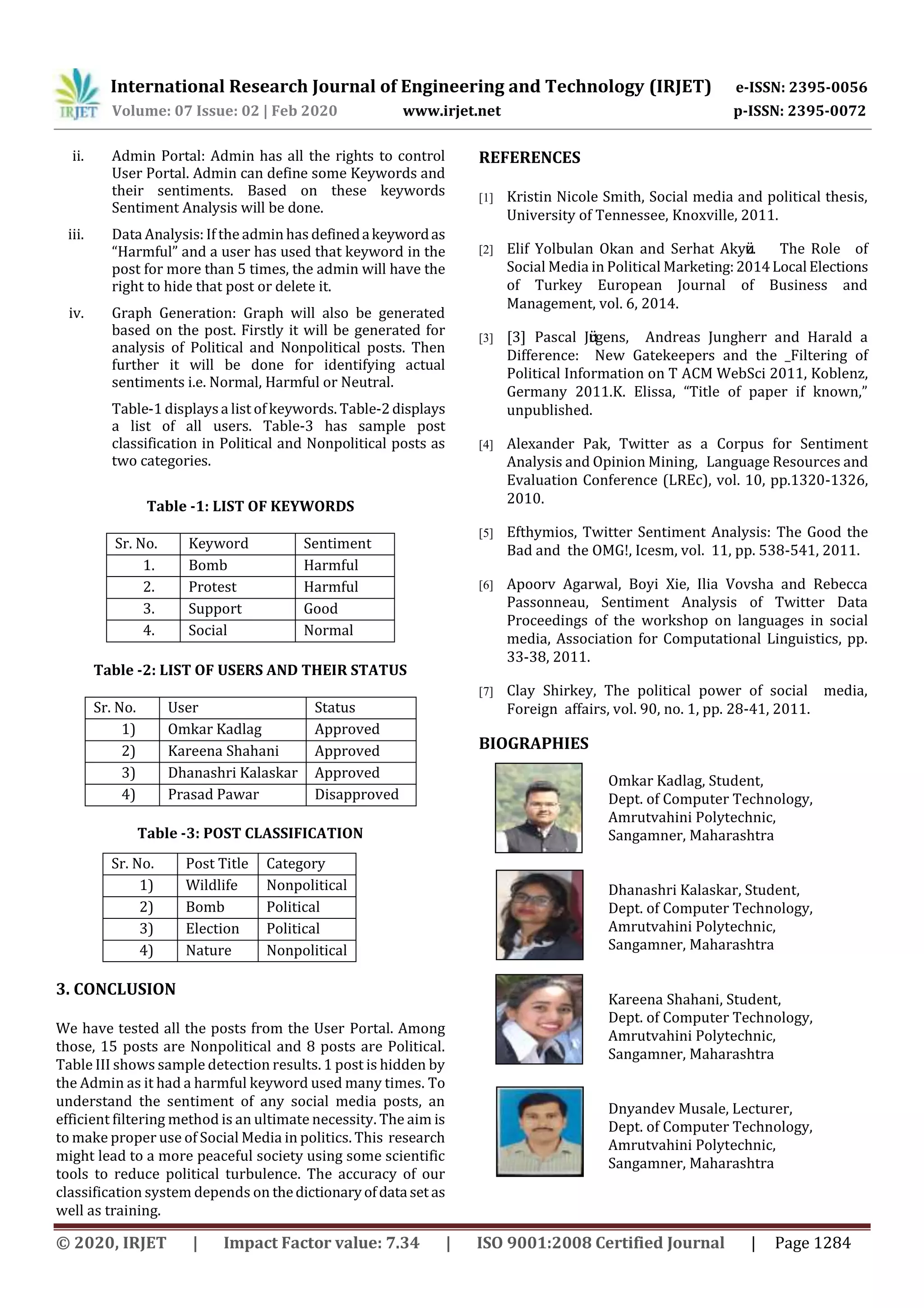 IRJET- Sentiment Analysis using Machine Learning | PDF