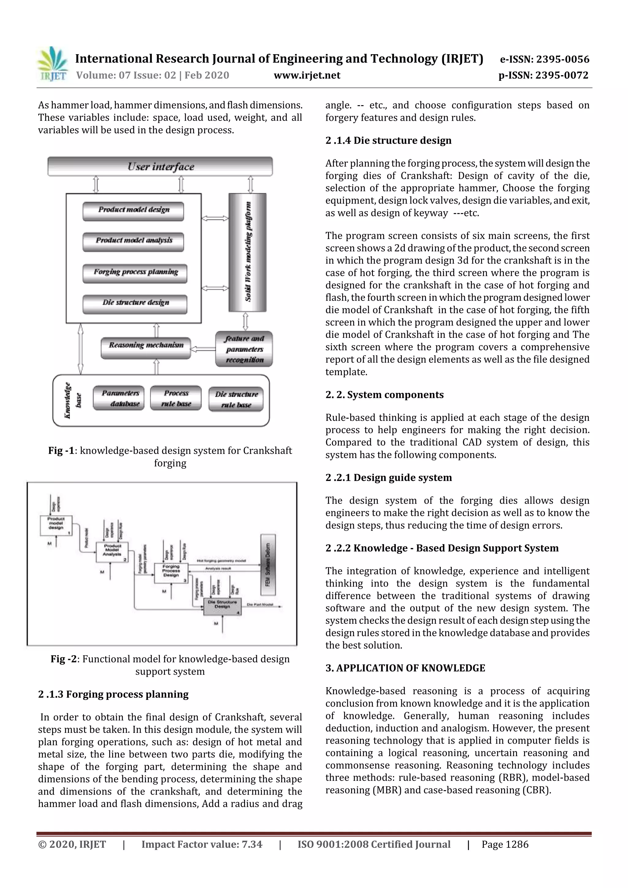 IRJET - Knowledge-based Forging Die Design of Crankshaft | PDF