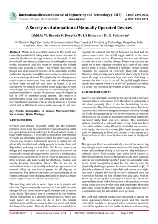 IRJET - A Survey on Automation of Manually Operated Devices | PDF