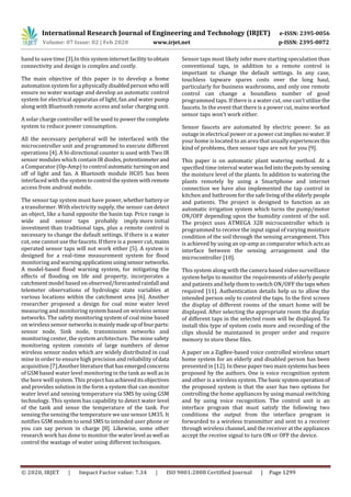 IRJET - A Survey on Automation of Manually Operated Devices | PDF