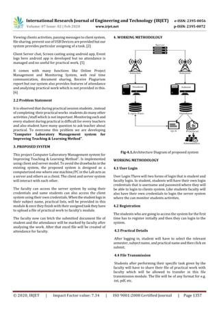 IRJET - Computer Laboratory Management System for Improving Teaching ...