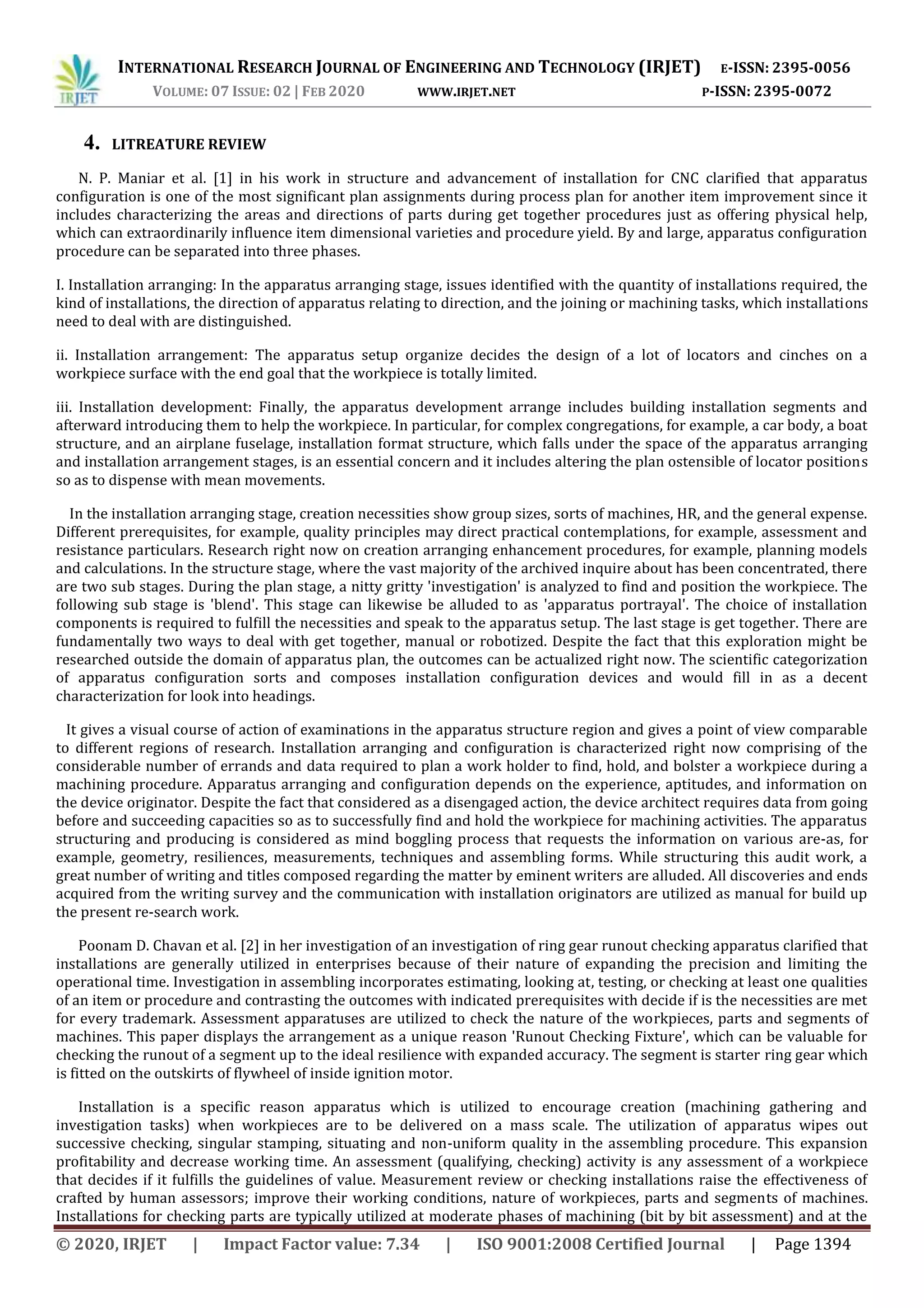 IRJET - Dovetail Slide Surface Grinding Fixture | PDF