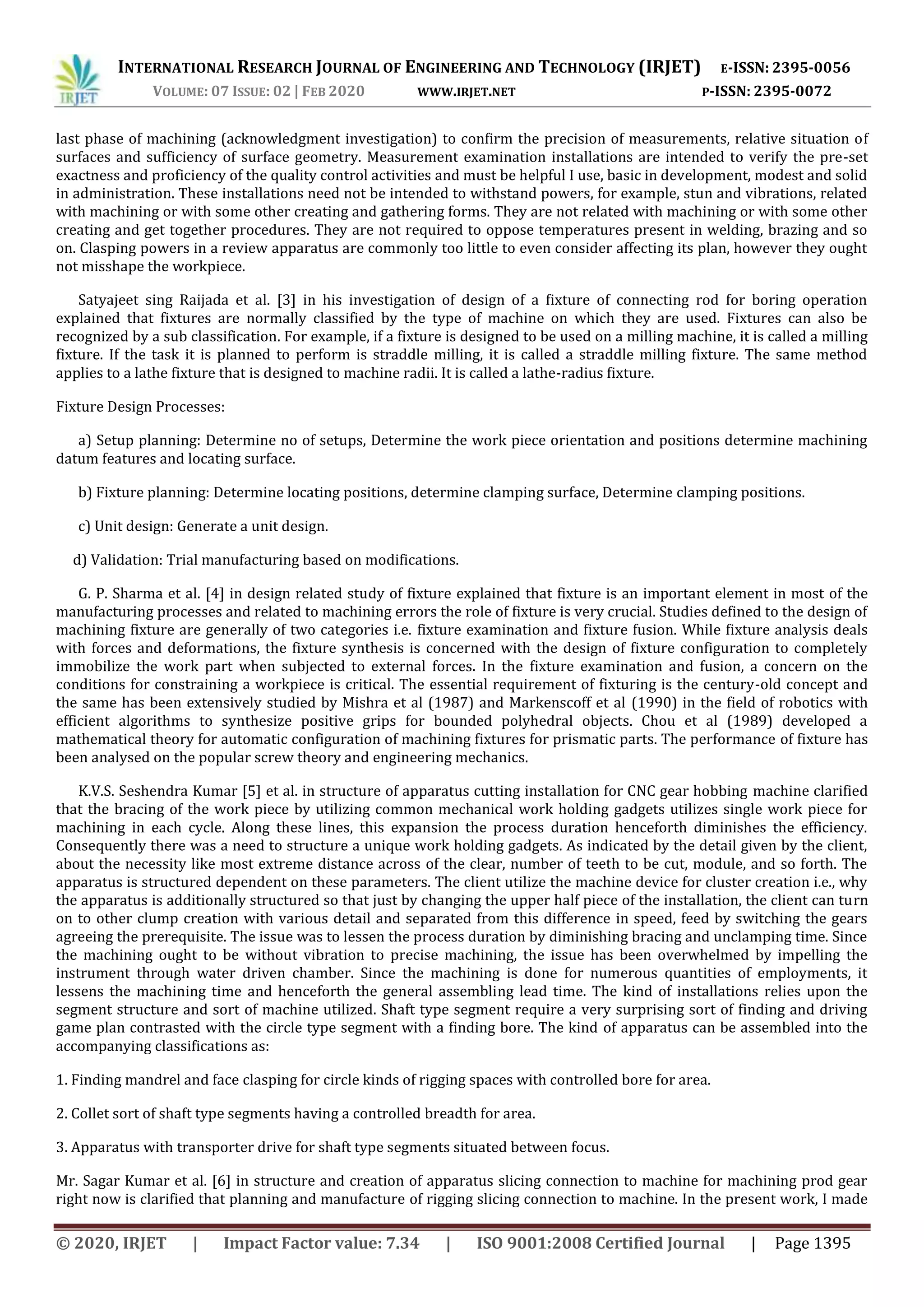 IRJET - Dovetail Slide Surface Grinding Fixture | PDF