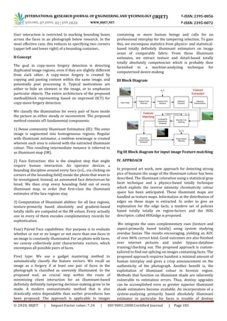 IRJET - A Systematic Observation in Digital Image Forgery Detection using MATLAB | PDF