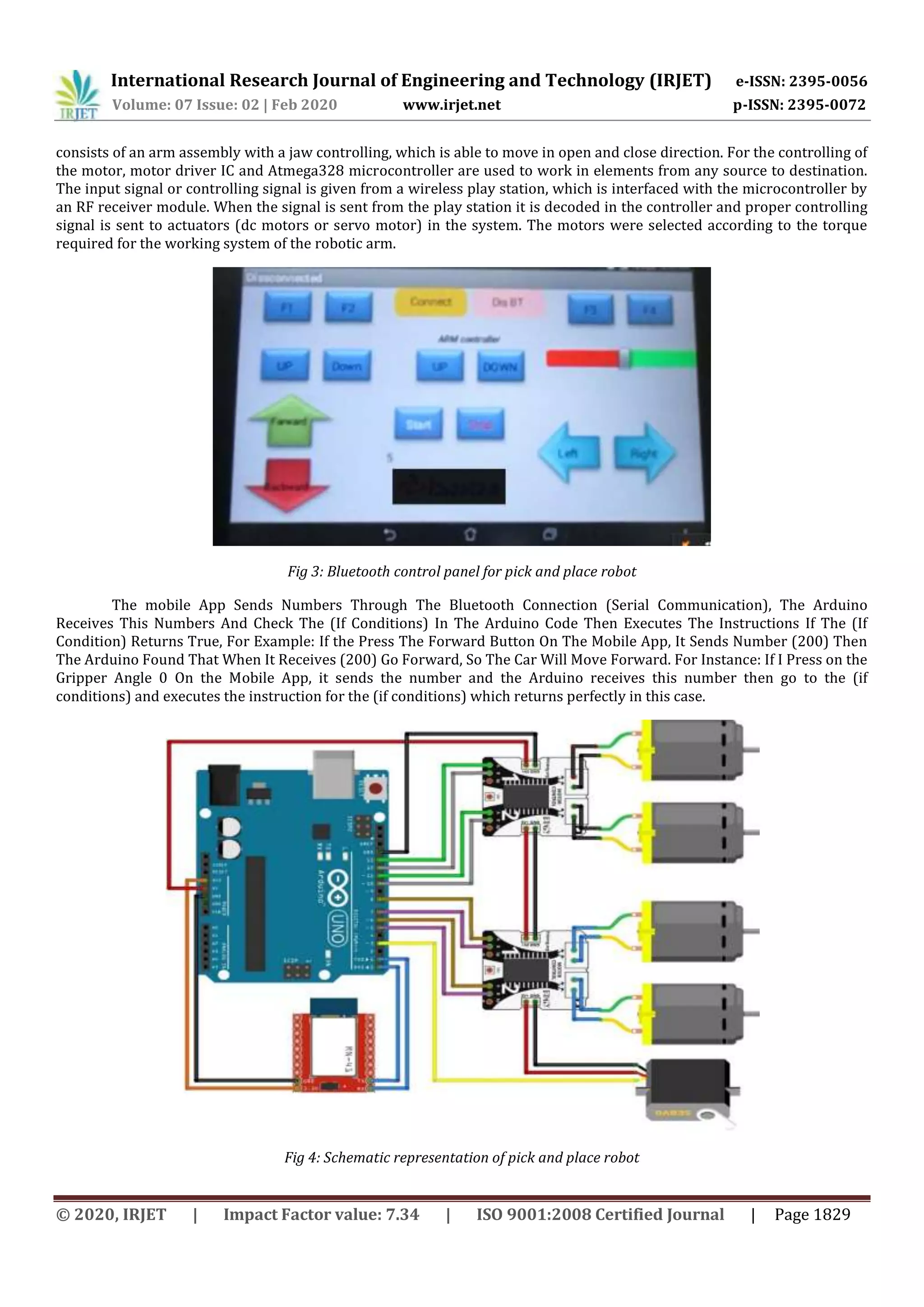 IRJET - The Line Follower -and- Pick and Place Robot | PDF