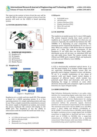 IRJET - Digital Notice Board using Raspberry Pi | PDF