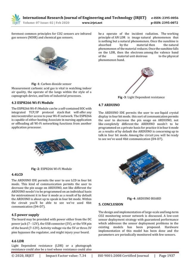 IRJET - A Cyber-Physical System for Environmental Monitoring Based on IOT | PDF