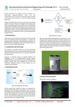 IRJET - Artificial Intelligence based Healthcare Chatbot System | PDF