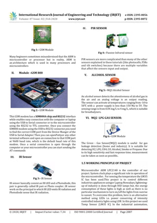 IRJET - Smart Industrial Control and Safety System | PDF