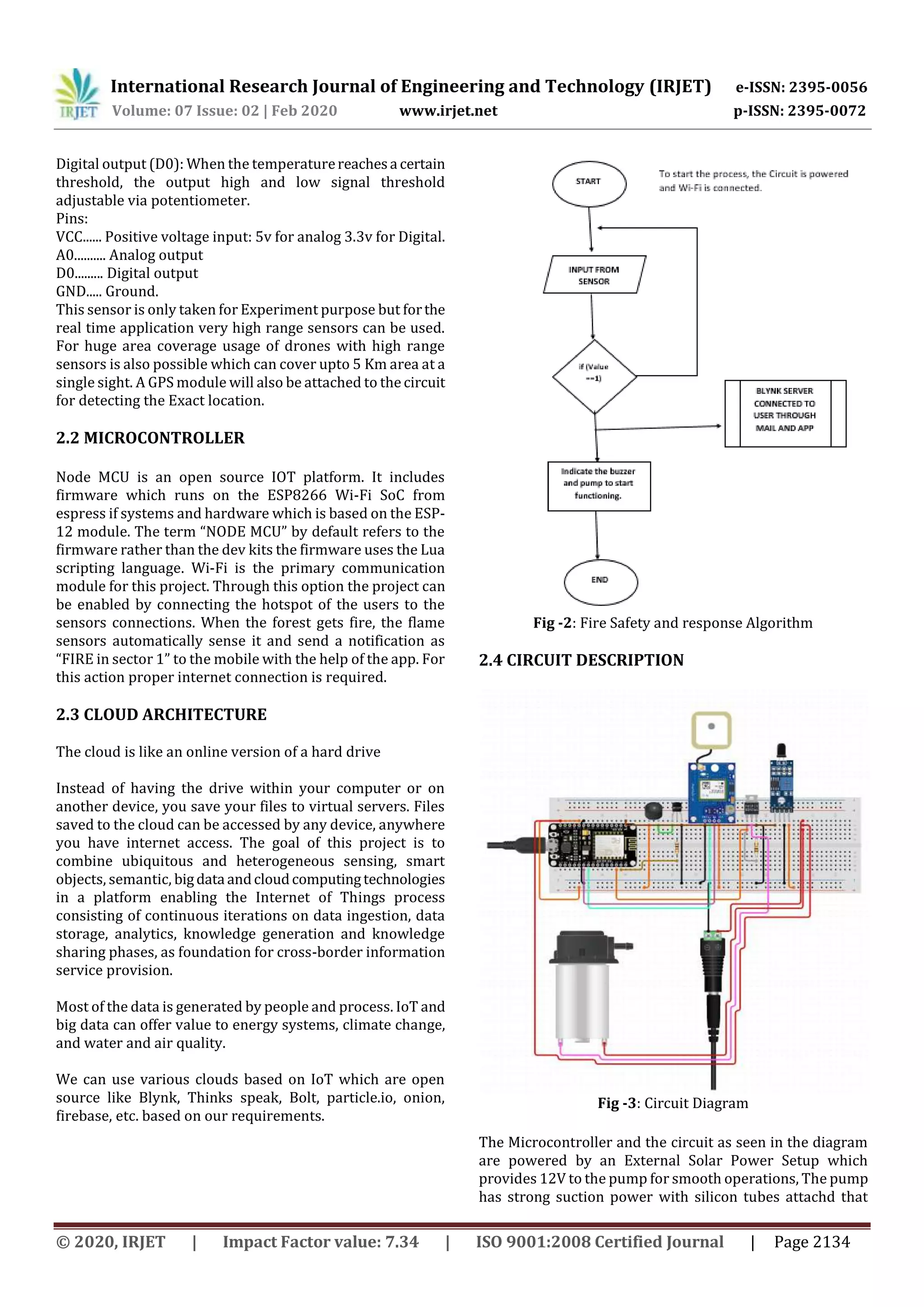 IRJET - Forest Fire Detection, Prevention and Response System using IoT ...
