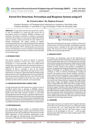IRJET - Forest Fire Detection, Prevention and Response System using IoT | PDF | Cloud Computing ...