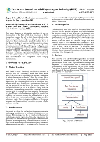 IRJET - Face Detection and Recognition System | PDF | Cameras and Camcorders | Consumer Electronics